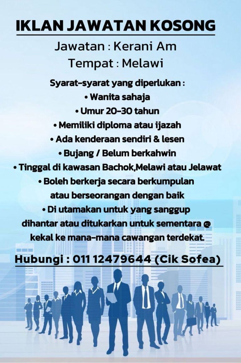 Jawatan Kosong Di IRX Malaysia – Negerikelantan.com